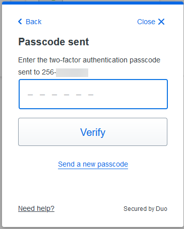 Reactivating the Duo Mobile App